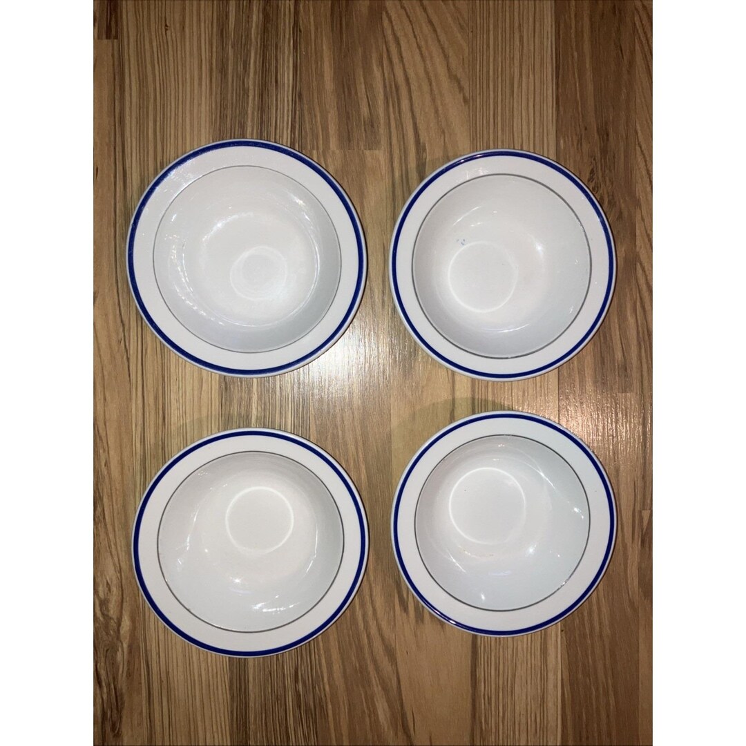Set of 4 Vintage Mayer China Bowls Restaurant Ware 6" Diameter - Etsy