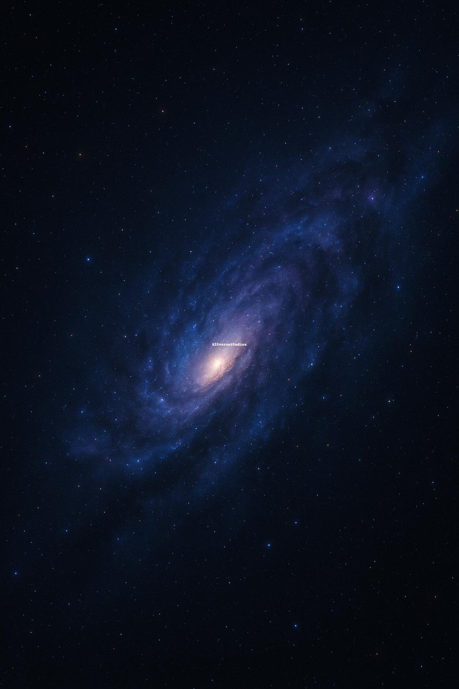 Galaxy Wall Art Download • Realistic Spiral Galaxy Printable • Deep ...