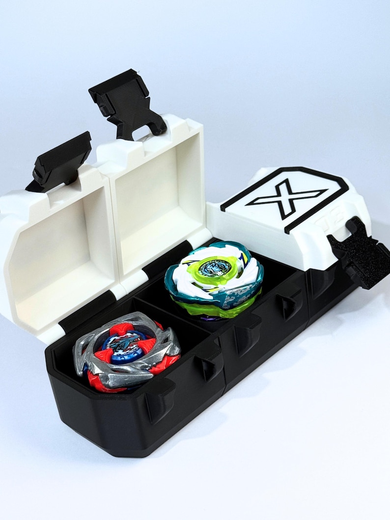 Beyblade X | Competition Box for Beyblade X Tops, Split Deck Case 3 on ...