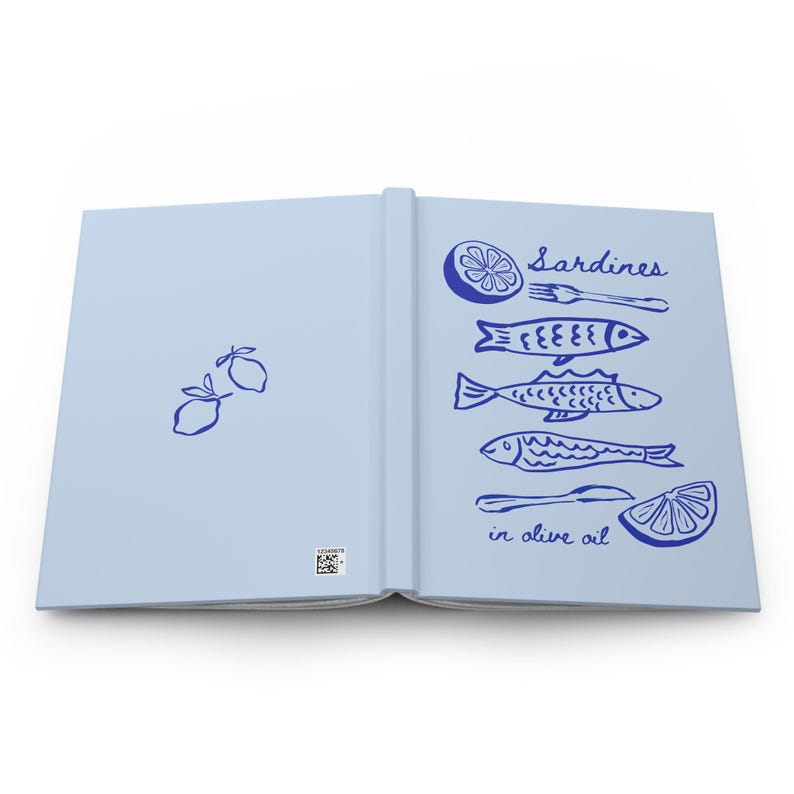 Sardine Journal | Blue Notebook Aesthetic | Amalfi Coast | European ...