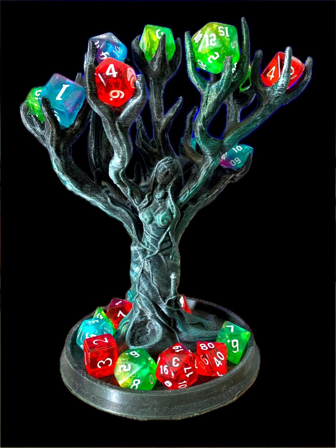 Guardian Dice Tree Holder Dandd Dnd Tabletop Gaming RPG - Etsy