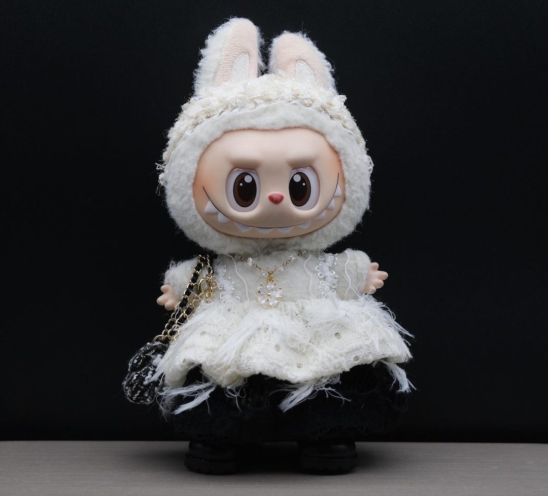 Labubu Outfit, Labubu Cloth, Labubu Lovers,labubu Kawaii Punk Dress ...