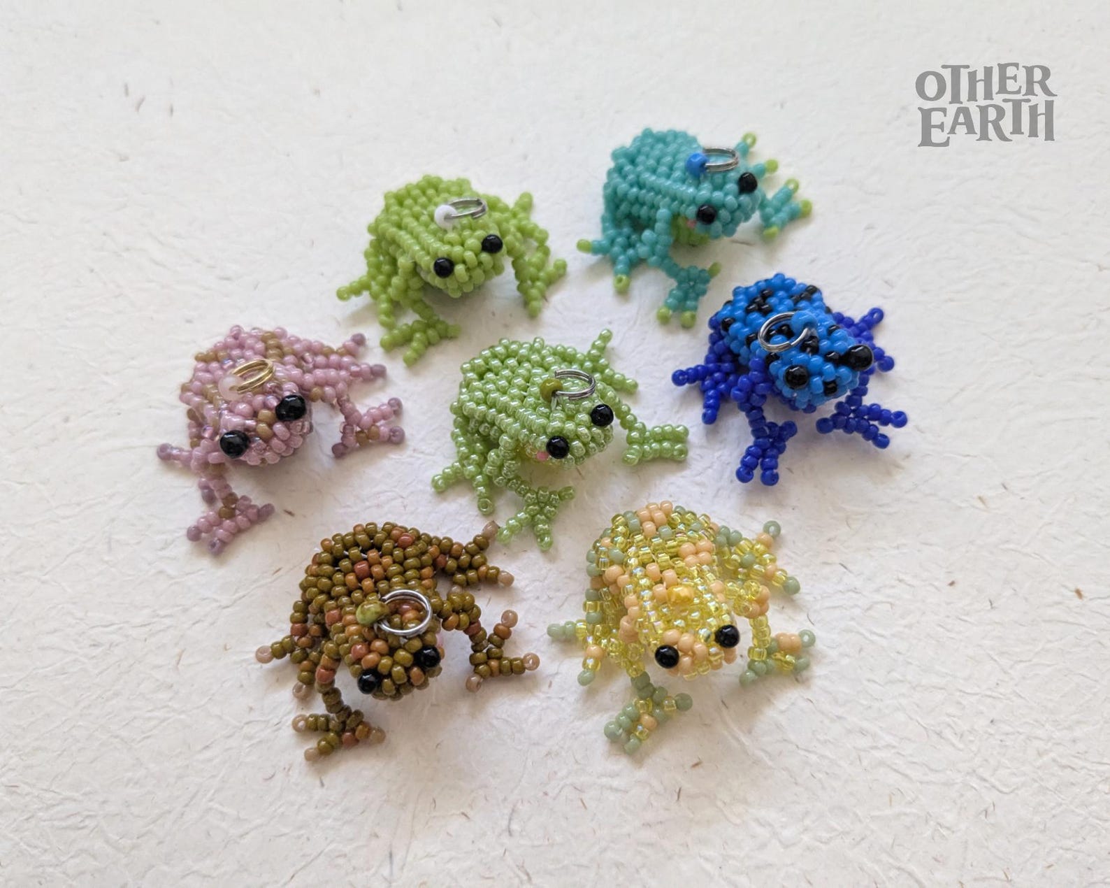 Maisie the 3D Beaded Frog Tutorial - Peyote Weave. Pdf for DOWNLOAD ...