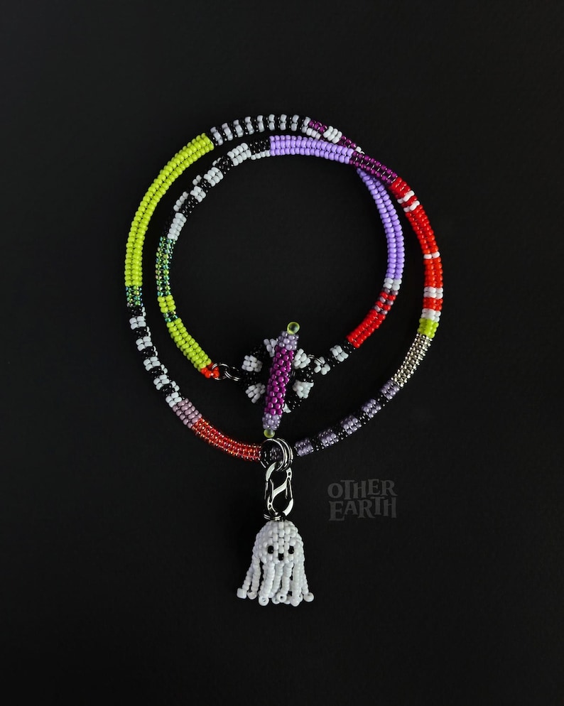 3D Beaded Ghost Tutorial - Peyote Weave. Pdf for DOWNLOAD ONLY - Etsy