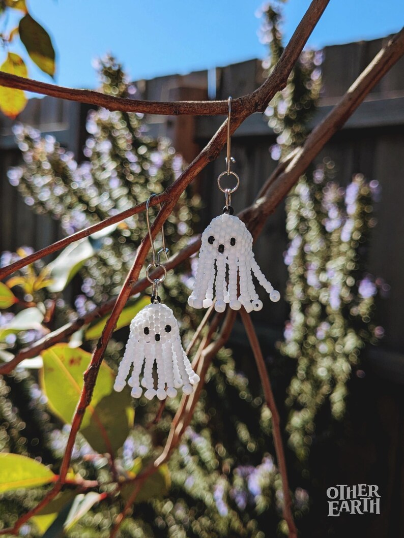 3D Beaded Ghost Tutorial - Peyote Weave. Pdf for DOWNLOAD ONLY - Etsy
