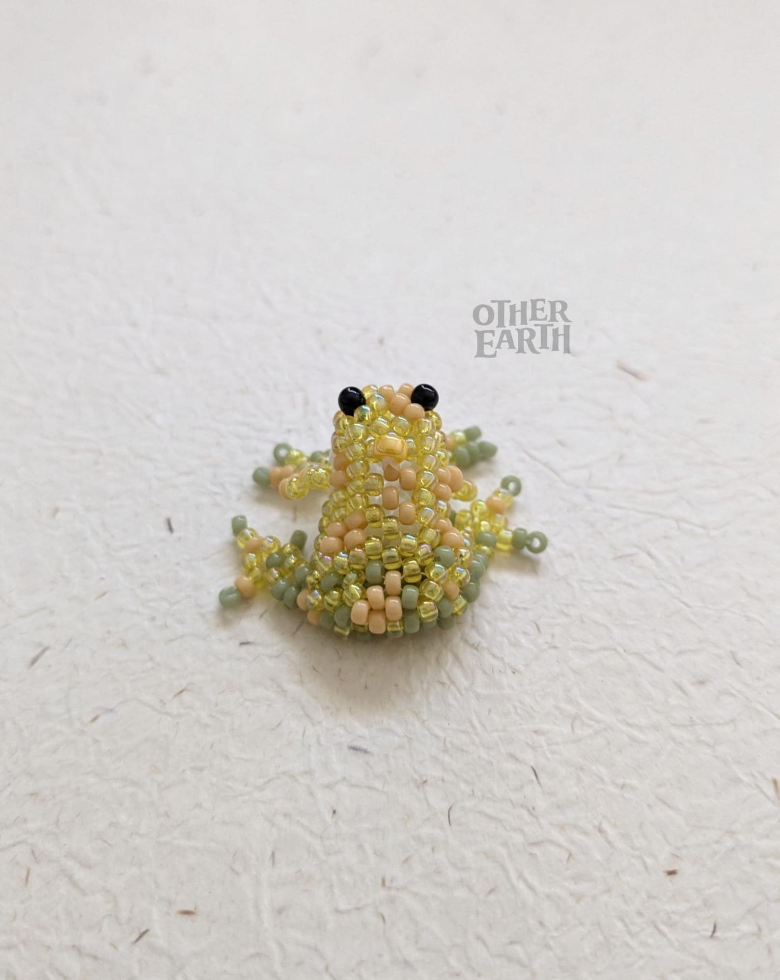 Maisie the 3D Beaded Frog Tutorial - Peyote Weave. Pdf for DOWNLOAD ...