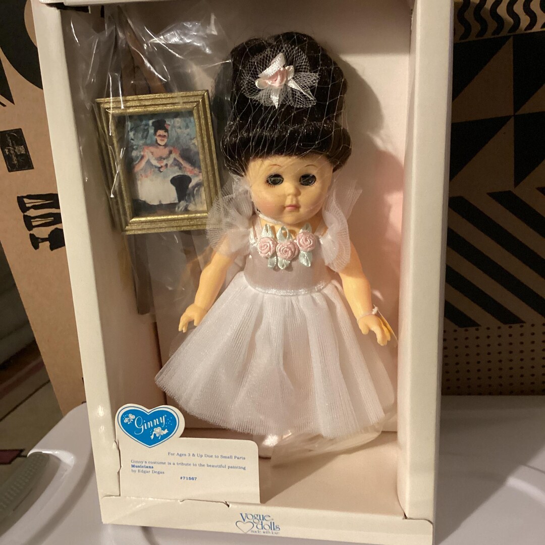 Vogue Ginny Doll, Ballerina With Degas Painting, MIB - Etsy
