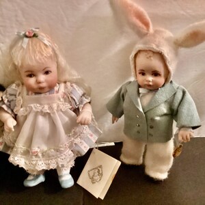 3 Doll Set Maree Massey Australian Artist Miniature 5.5 Alice in ...