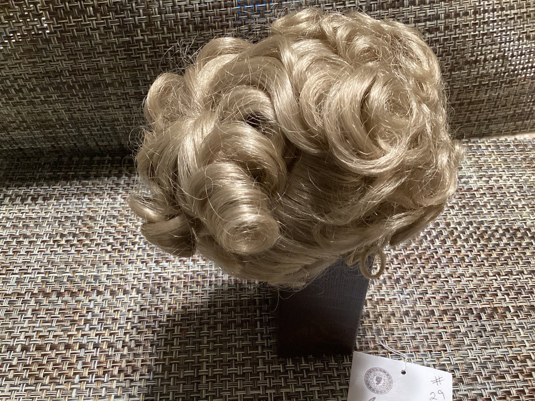 Vintage Lou Davis Honey Upswept Gorgeous Blonde Doll Wig Size 10/11 ...