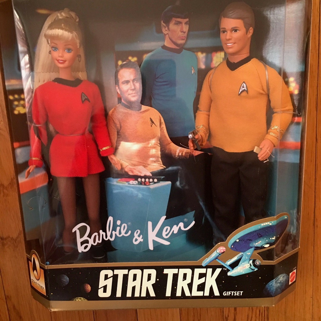 Barbie & Ken Star Trek 12' Character Doll Set Mint in the Box NEW - Etsy