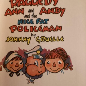 4 (FOUR) Vintage Raggedy Ann & Andy Dolls Hardcover Books With ...