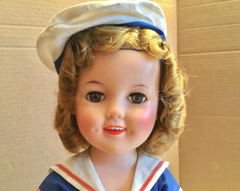 Antique 1950s 12 Shirley Temple Ideal Doll - Etsy