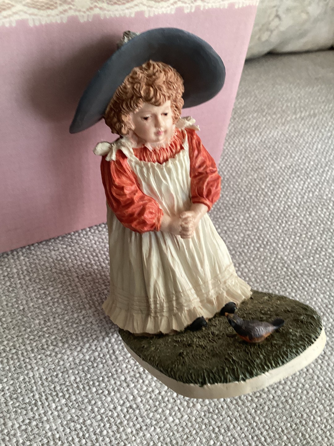Maud Humphrey Bogart A Little Robin Figurine MIB - Etsy