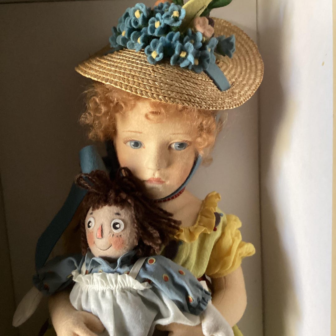 R John Wright Marcella and Raggedy Ann Set Mint in the Box New With COA ...