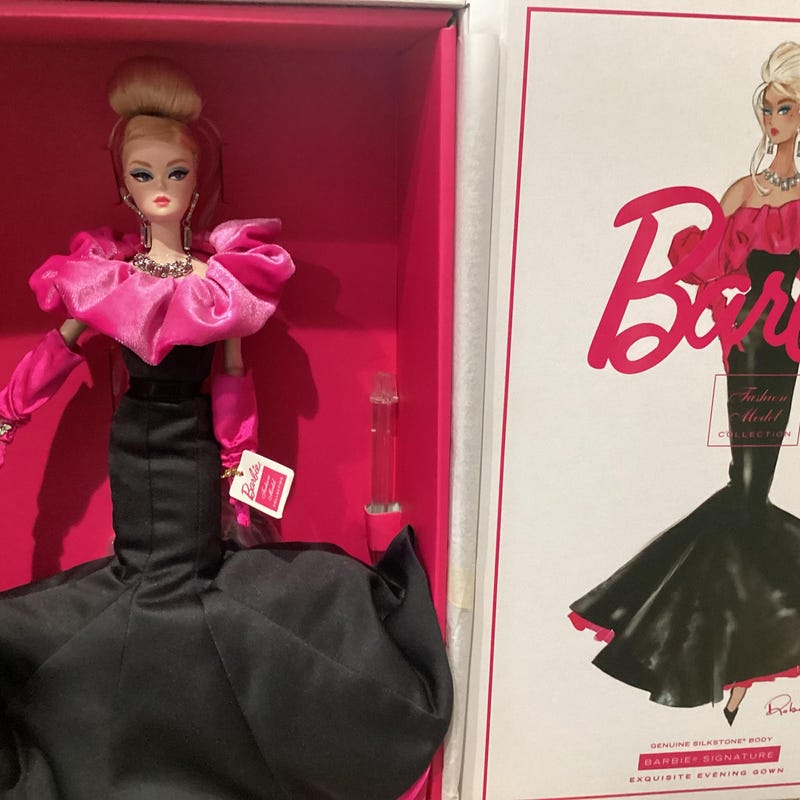 Silkstone Barbie - Etsy