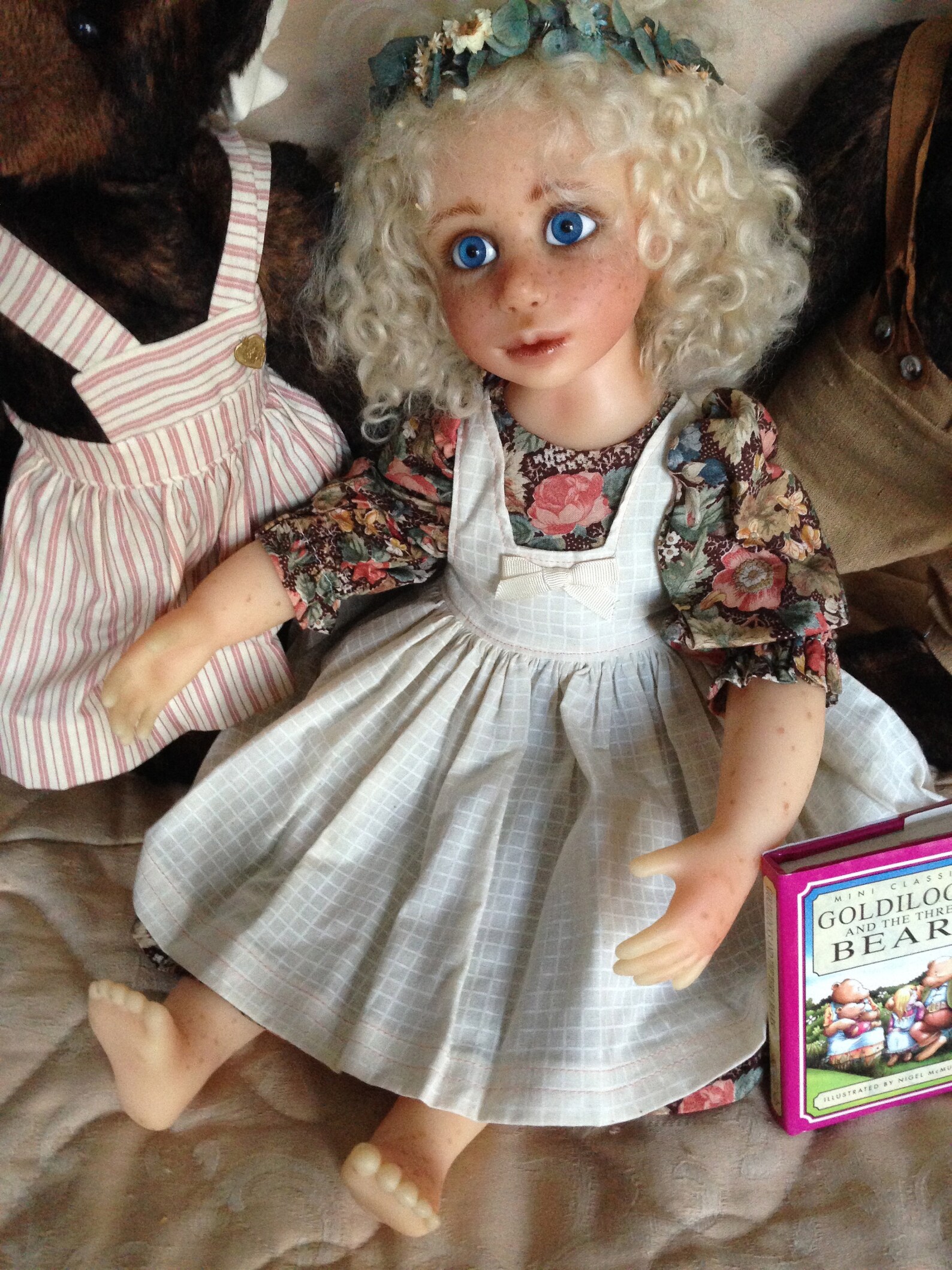 Goldilocks and the 3 Bears 3/24 by Donna Hodges the Bearons - Etsy