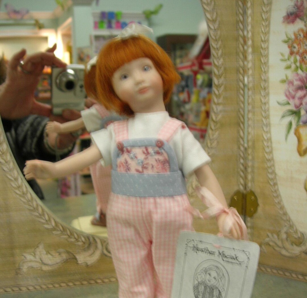 NIADA Heather Maciak Madeline Doll, Full Porcelain Artist Doll, 9" #2/ ...