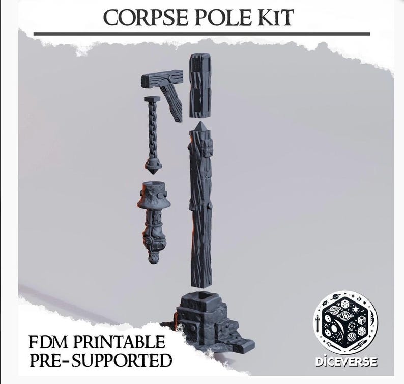 Corpse Poles Kit 28mm Tabletop Miniature - Etsy