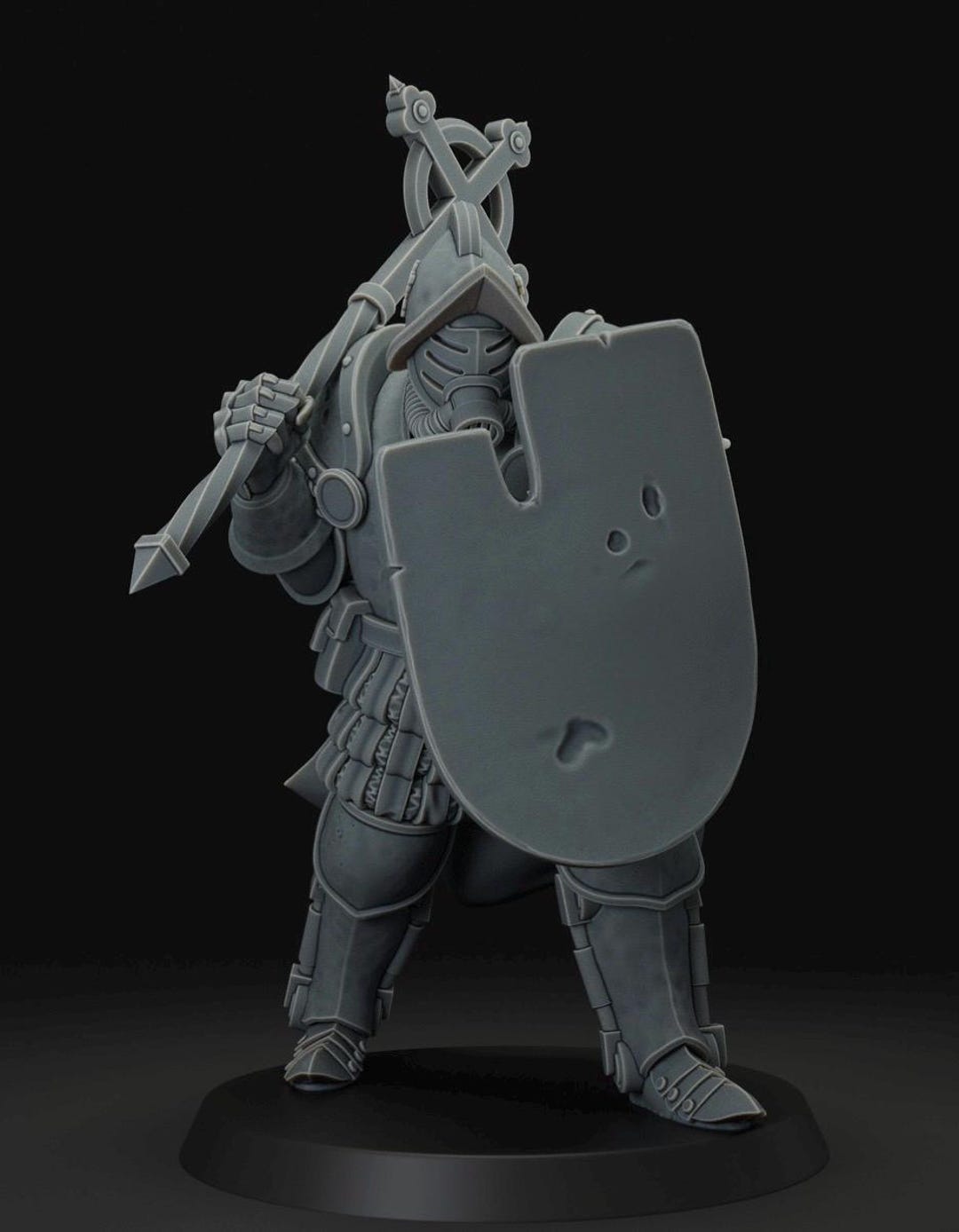Heavy Infantry With Mace 28mm Tabletop Miniature - Etsy