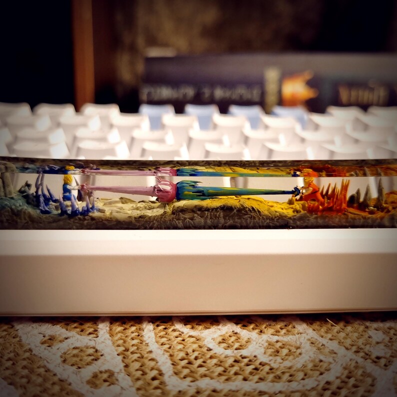 Keycap Dragon Spacebar – Handmade Resin Mechanical Keyboard Keycap, A ...