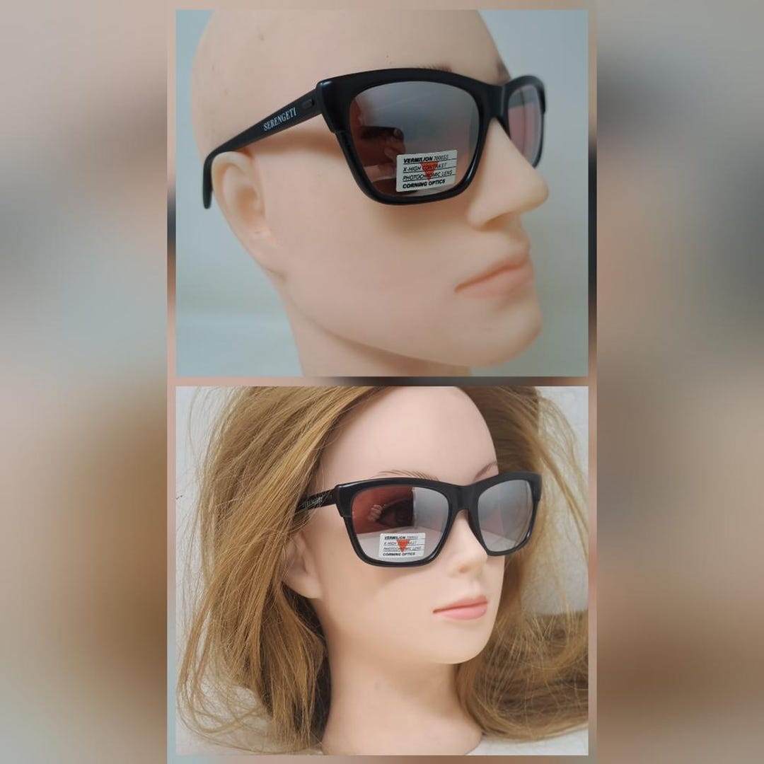 Serengeti Sunglasses Vermillion Rose Double Gradient Mirror Corning 90s ...