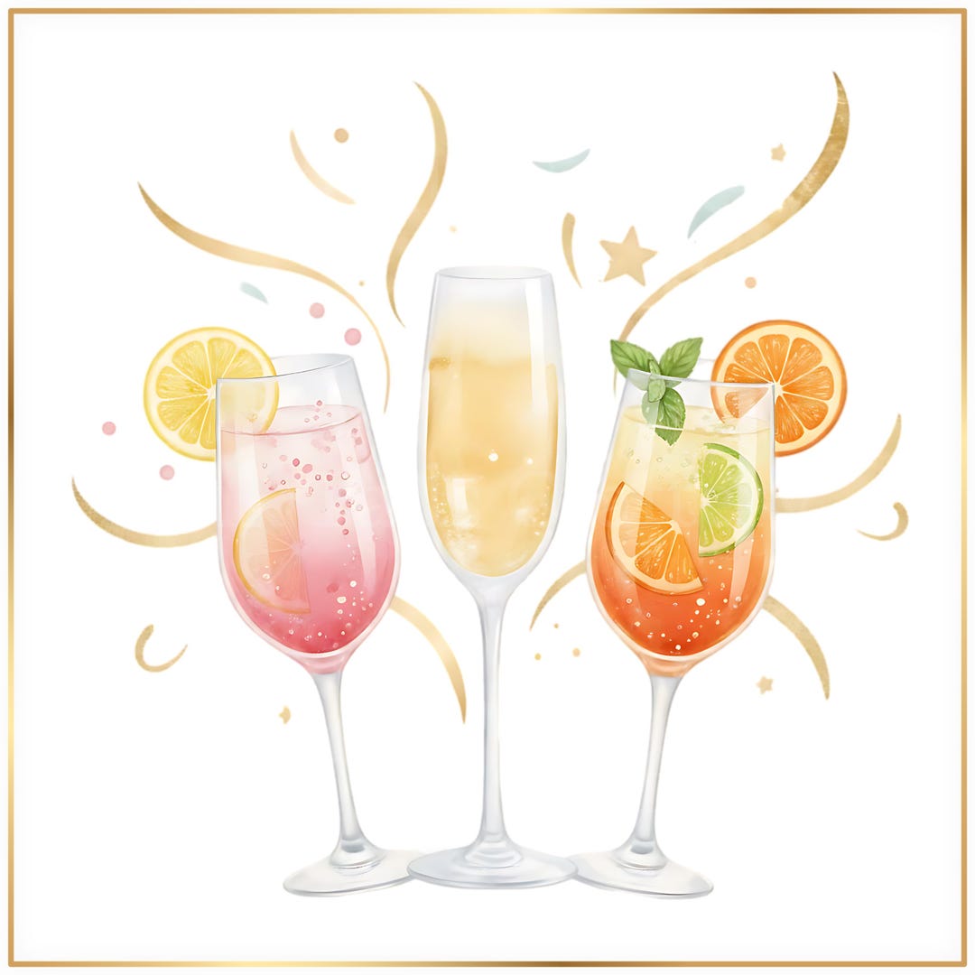 Cocktail Clipart PNG Clipart, Mixed Drinks PNG, Fruit & Champagne ...