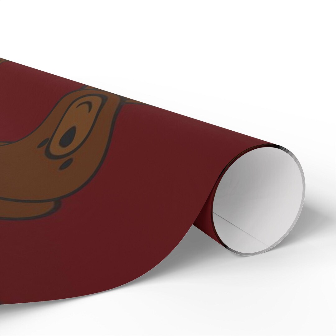 Big Red Bears Christmas Wrapping Paper | Whimsical Literary Gift Wrap ...