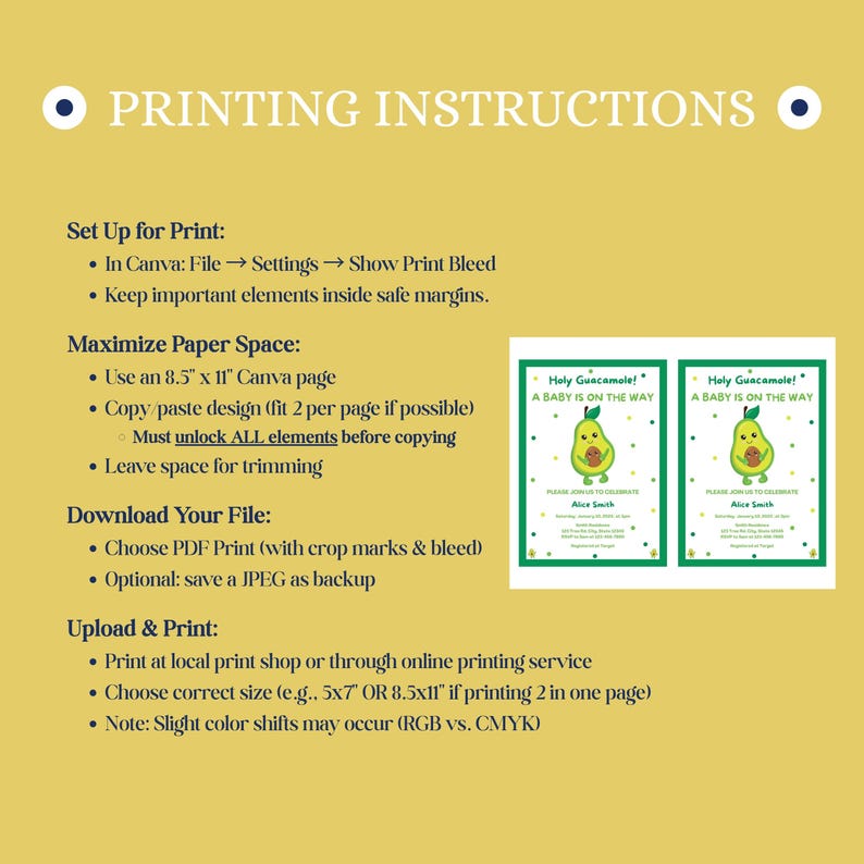 Avocado Baby Shower Invitation: Couple's Avo Theme (digital Template ...