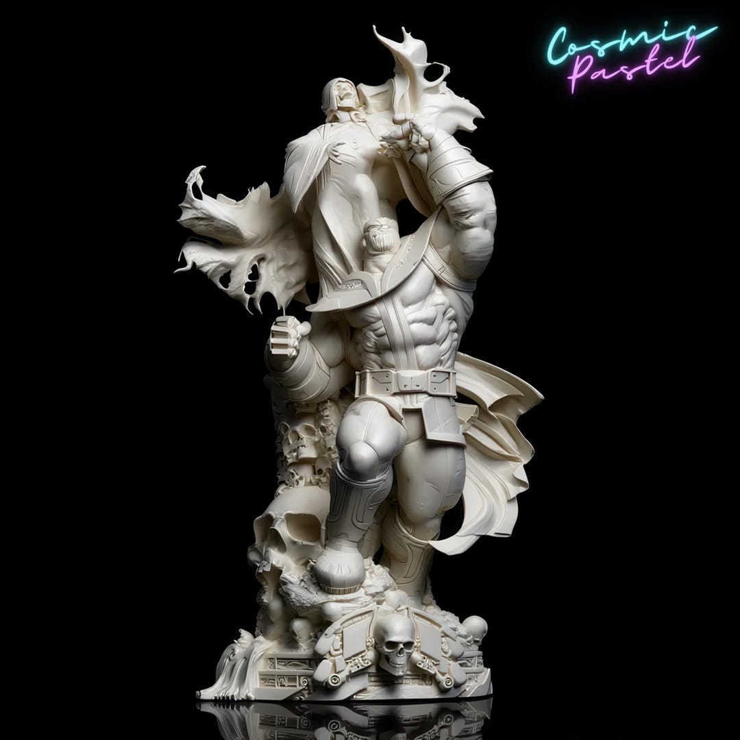 Lady Death & Thanos Diorama Base | Epic Comic Statue STL Files | 3D ...