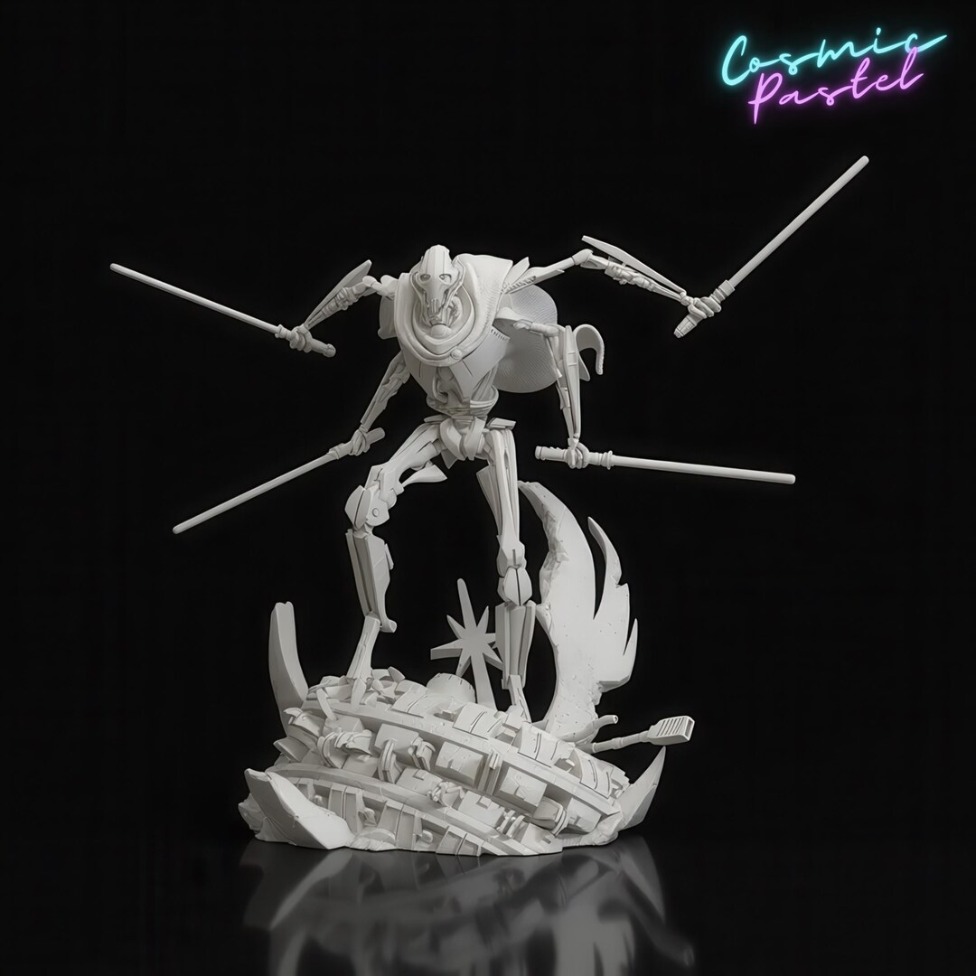 Arquivo STL do General Grievous – Modelo de impressão 3D de Star Wars ...