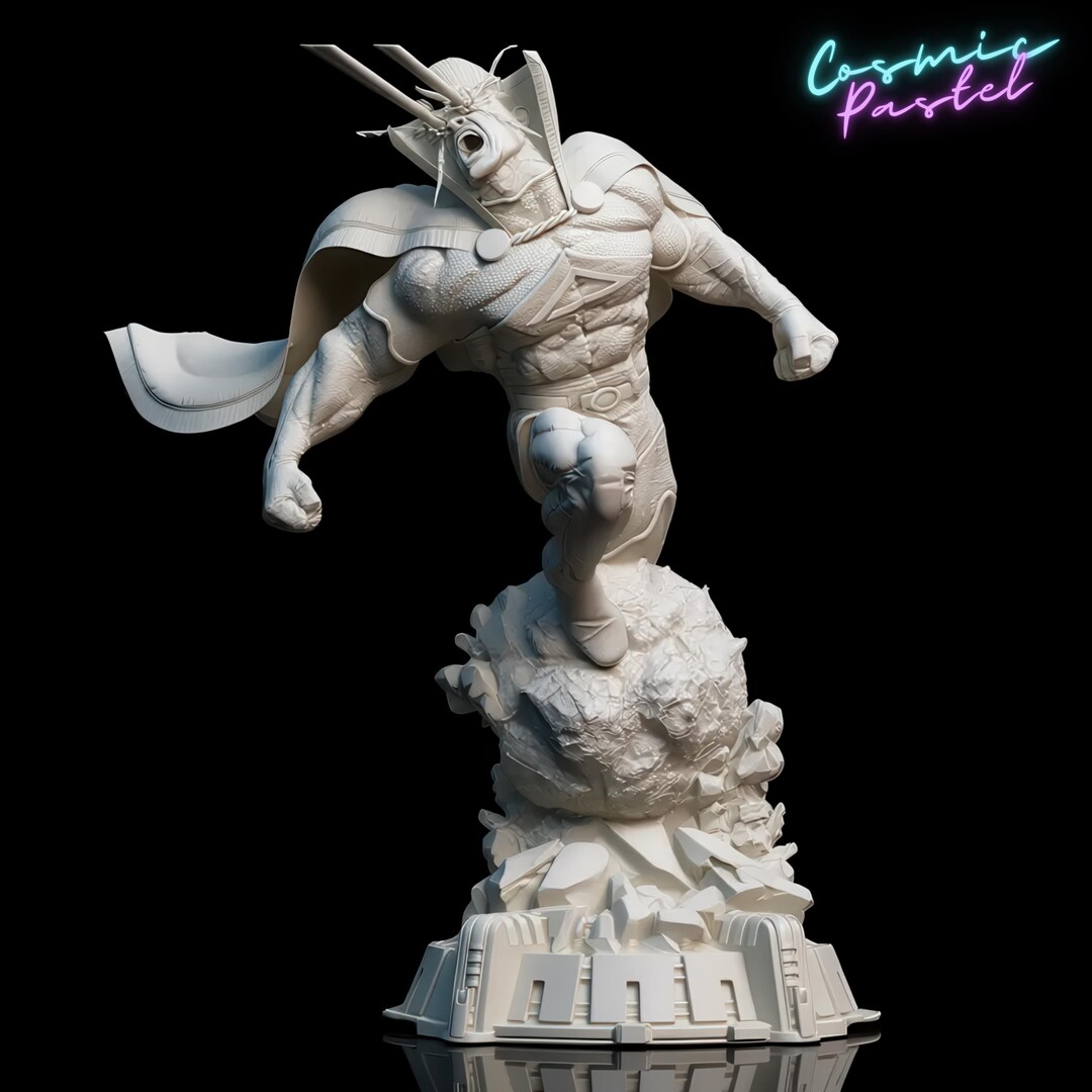Gladiator STL 3D Print Statue | Heroic Gladiator Sculpt With Dynamic ...