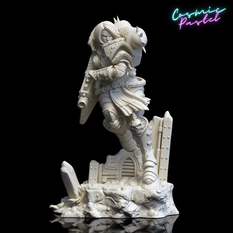 Resin Figure Anime Female - Etsy