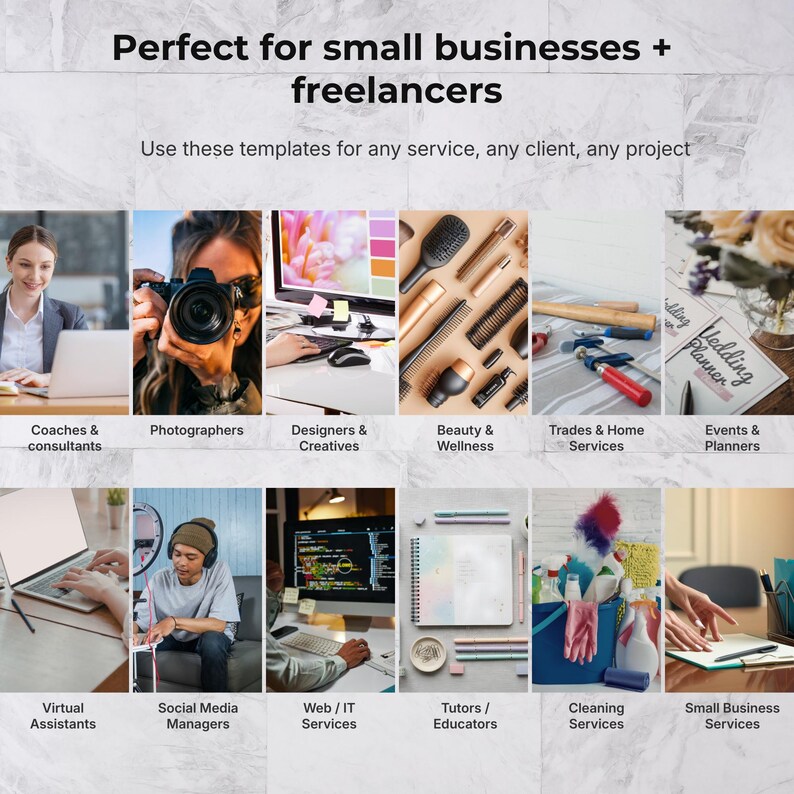 Canva Invoice Quote Receipt Templates Bundle | Payment Reminder + Final ...