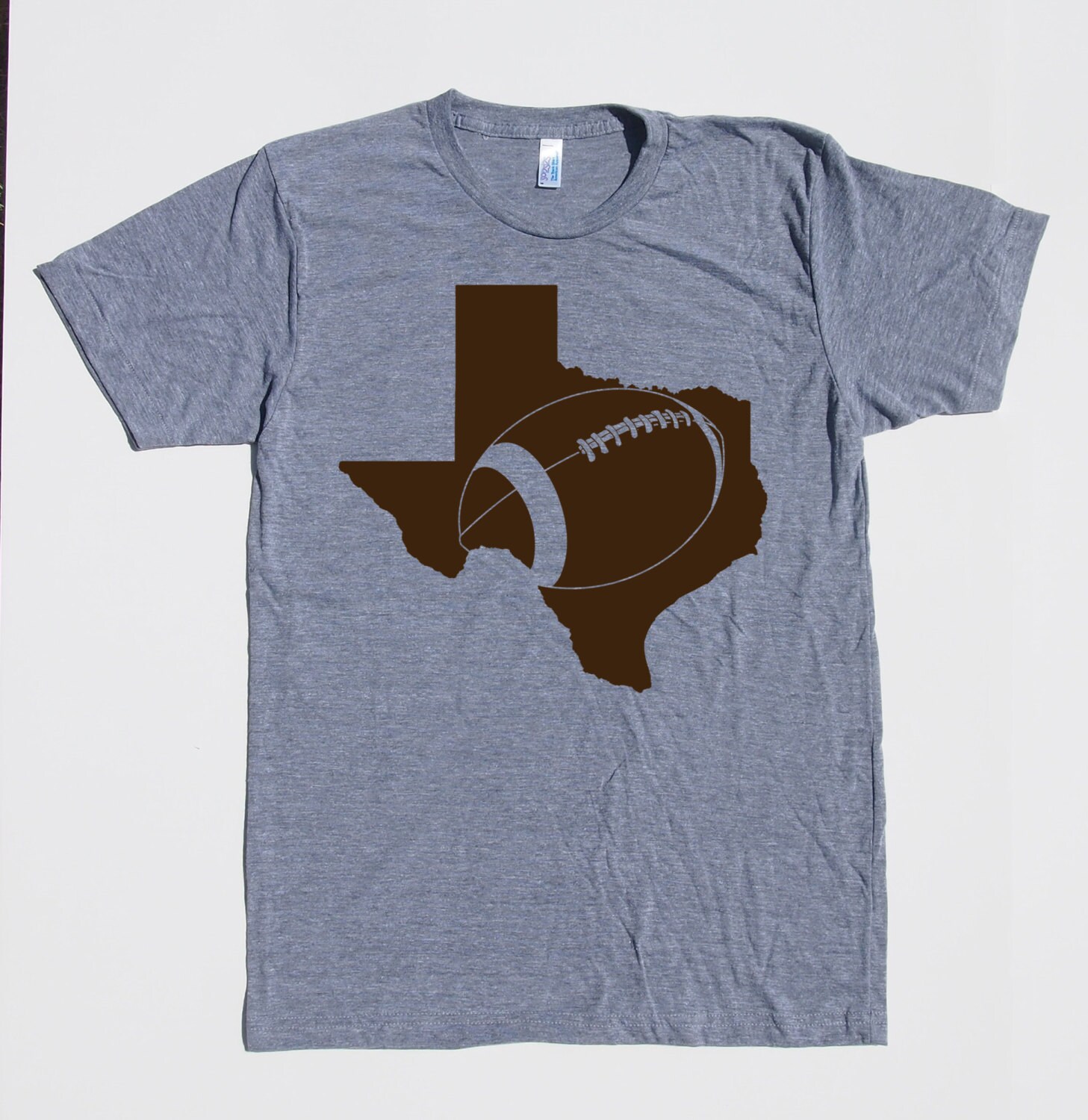 Camiseta de fútbol de Texas American ropa atlética gris - Etsy España