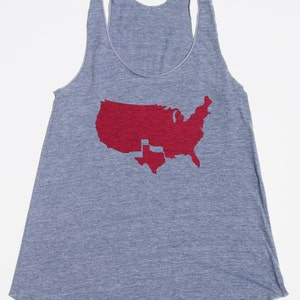Womens Texas Tank Top American Apparel Athletic Gray, Available in XS ...