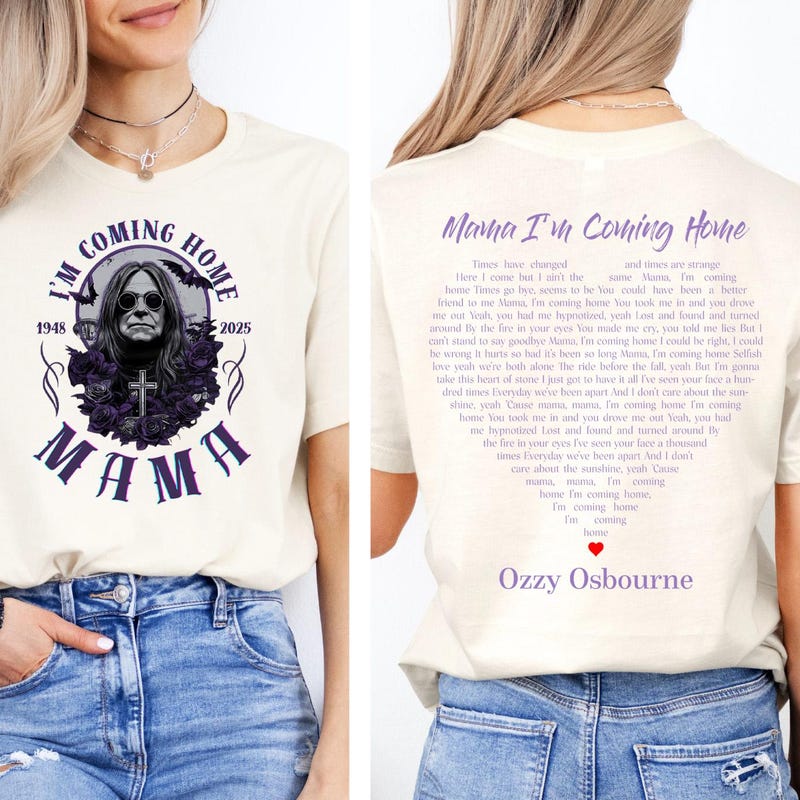 Ozzy Osbourne Rip T Shirt - Etsy