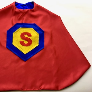 Personalized Cape for Super Hero Kids in Red - Etsy