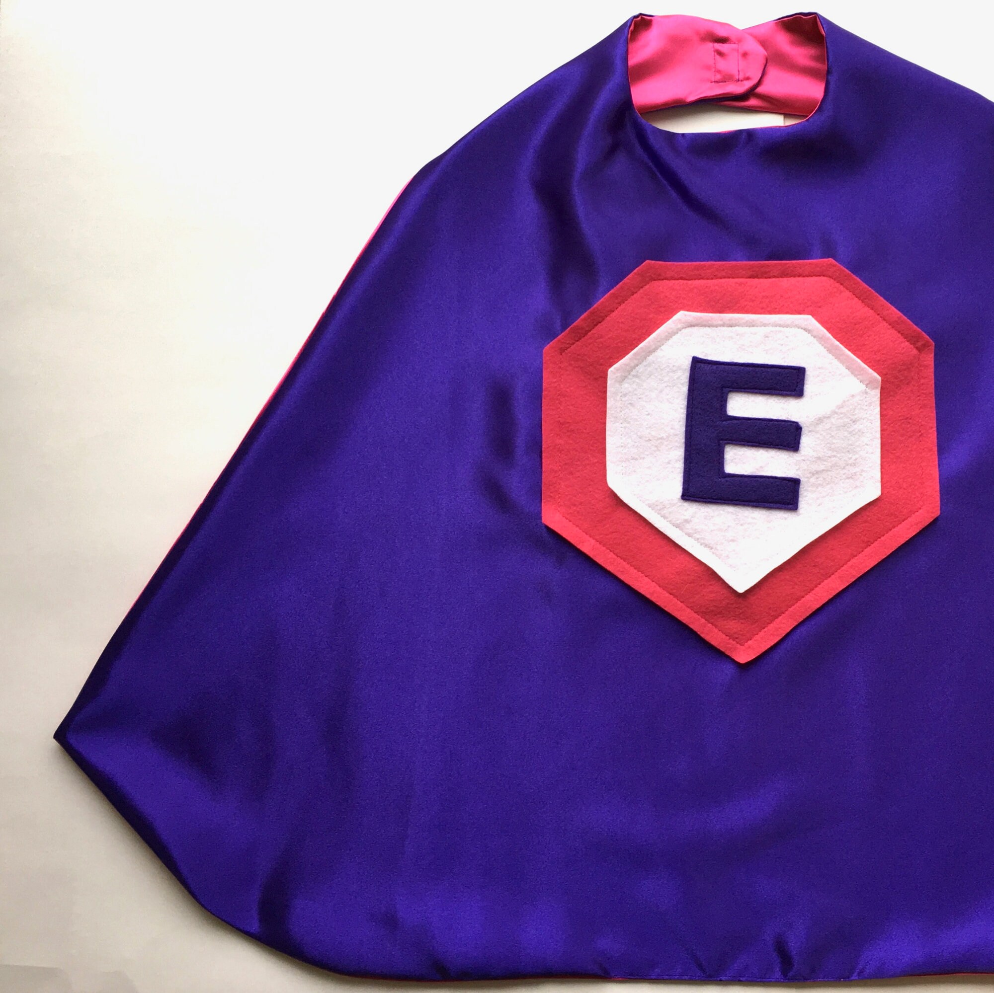 Custom Purple Cape With Child's Initial - Etsy