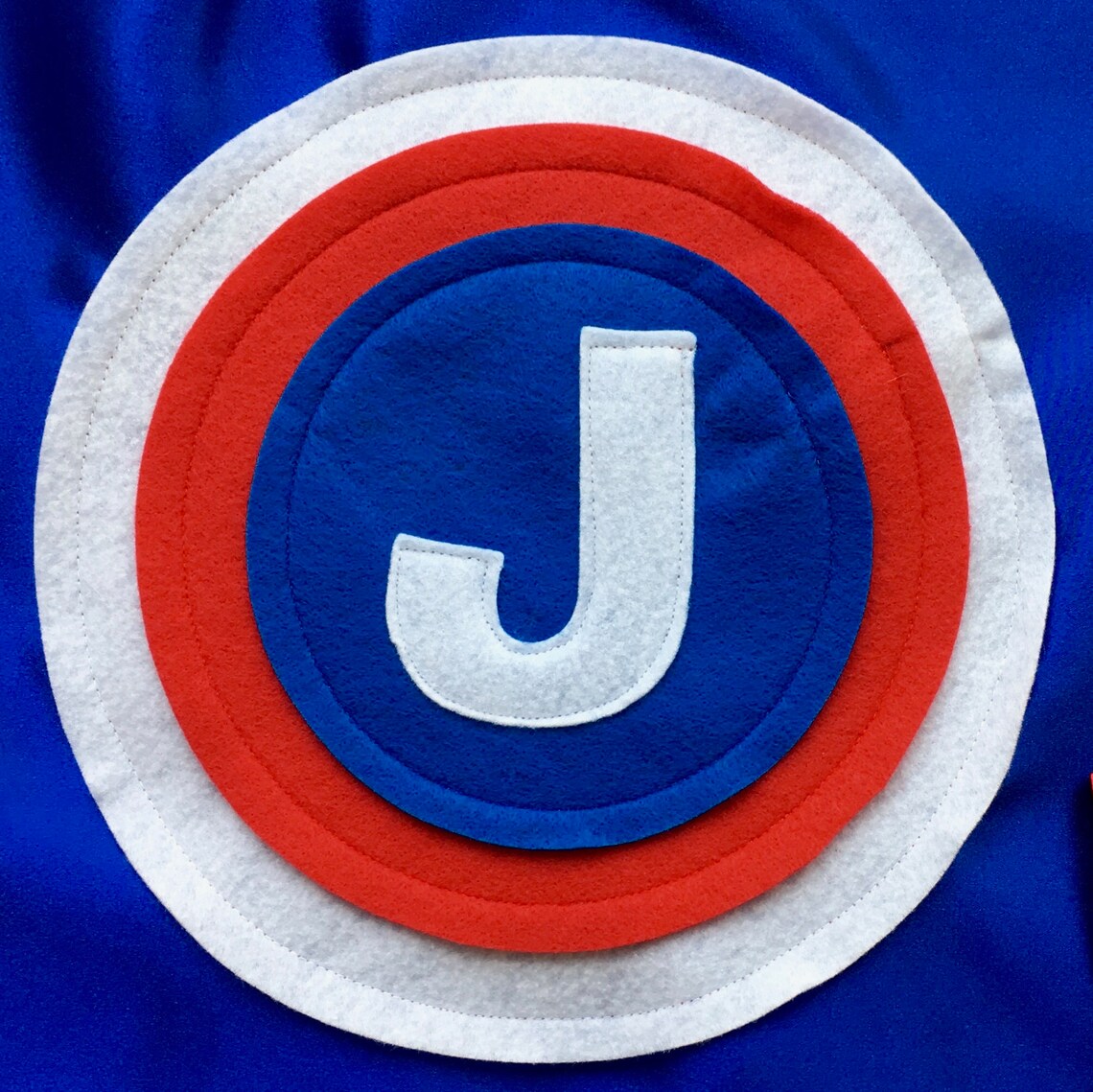 Personalized All American Cape With Bullseye Emblem | Etsy