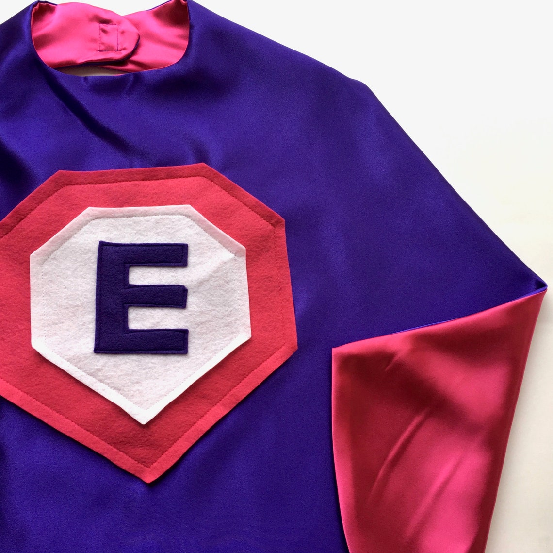Custom Purple Cape with Child's Initial | Etsy