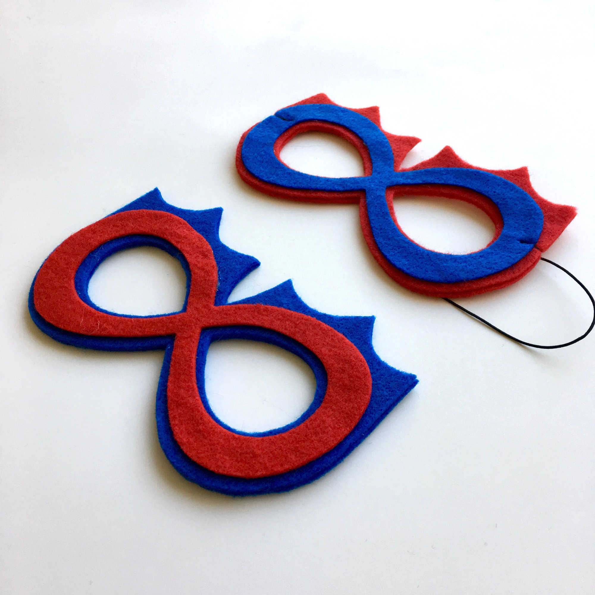 Superhero Mask Spike Design - Etsy