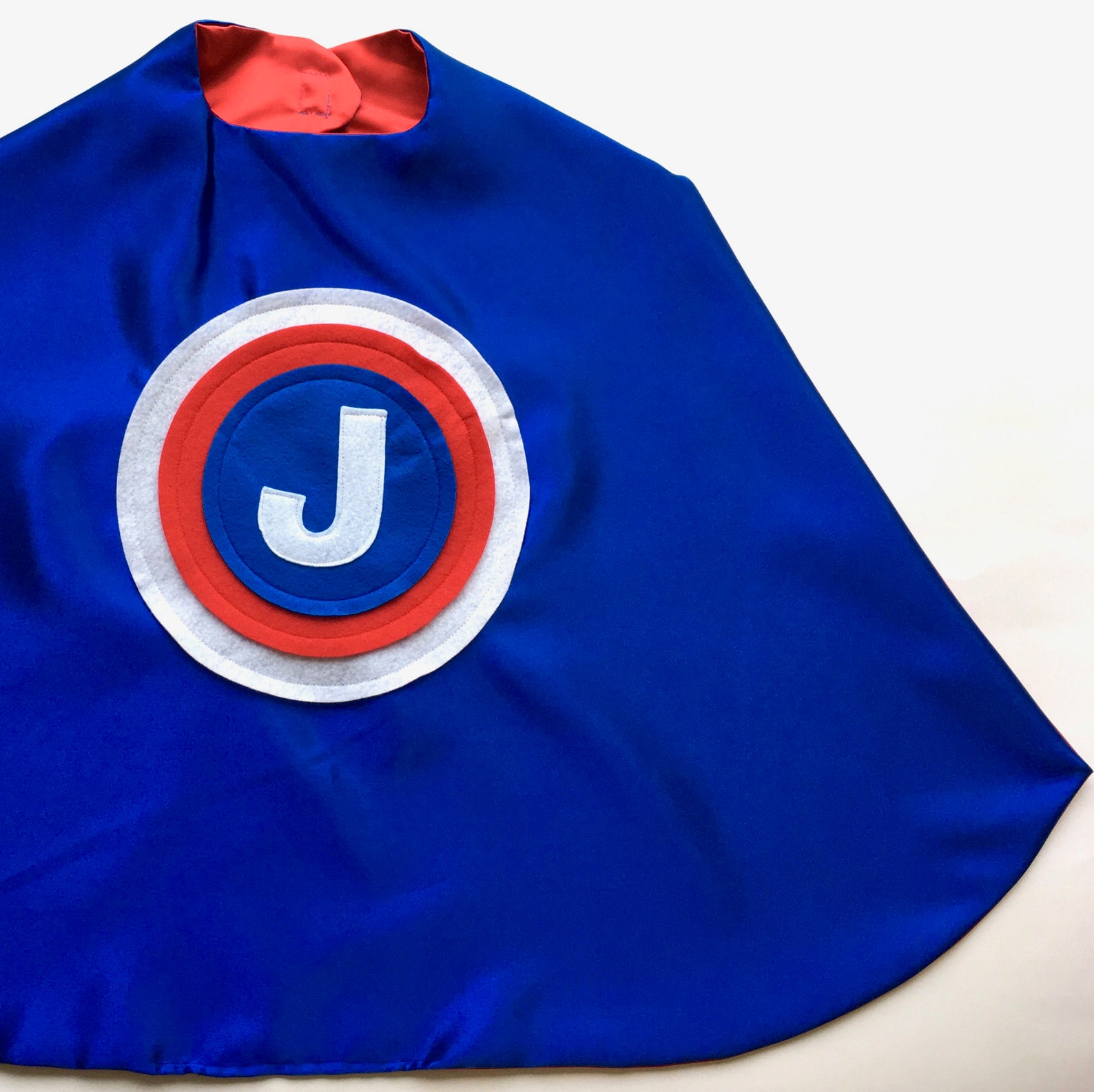 Personalized All American Cape With Bullseye Emblem - Etsy