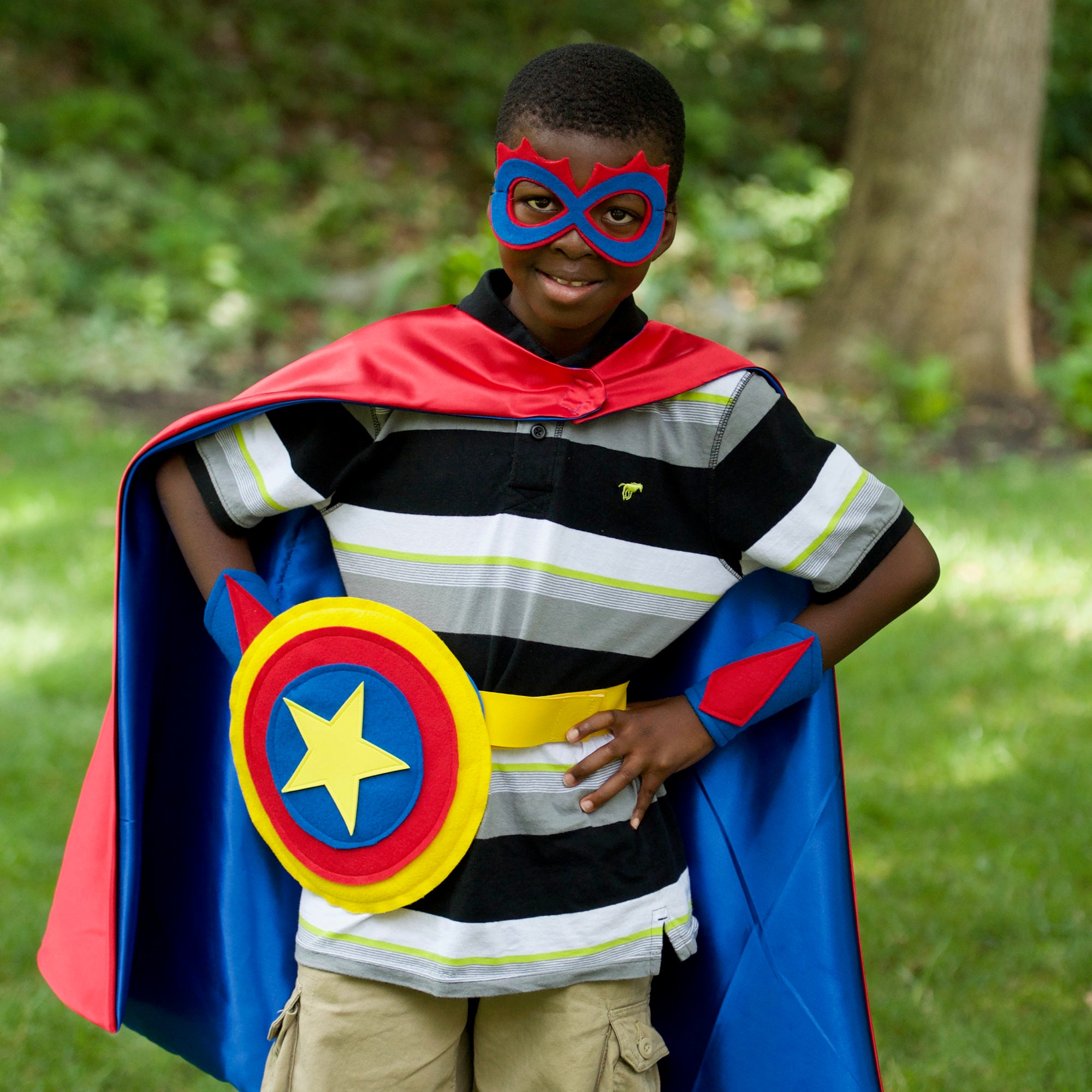 Super Hero Blue Power Wrist Cuffs - Etsy