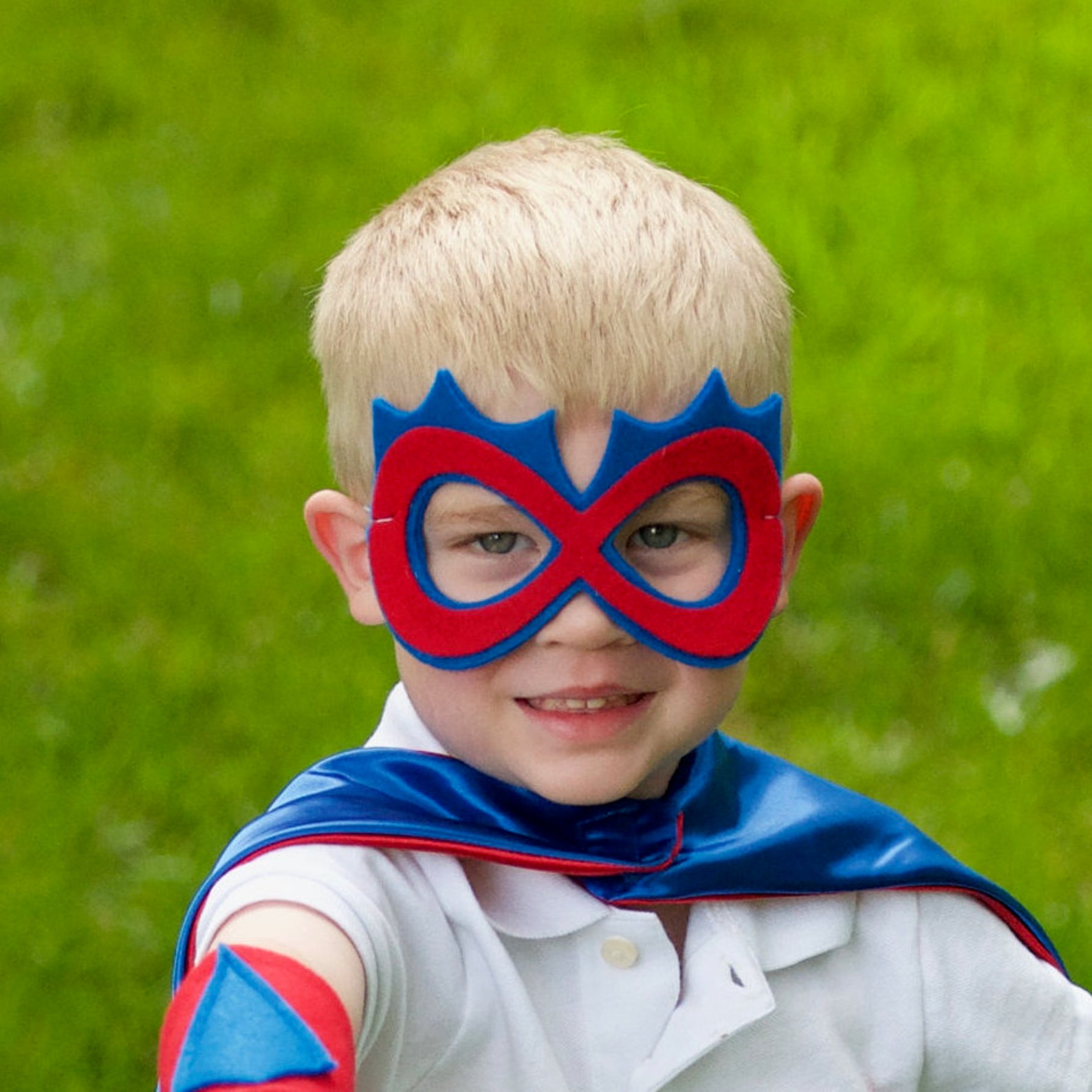 Superhero Mask - Spike Design - Etsy