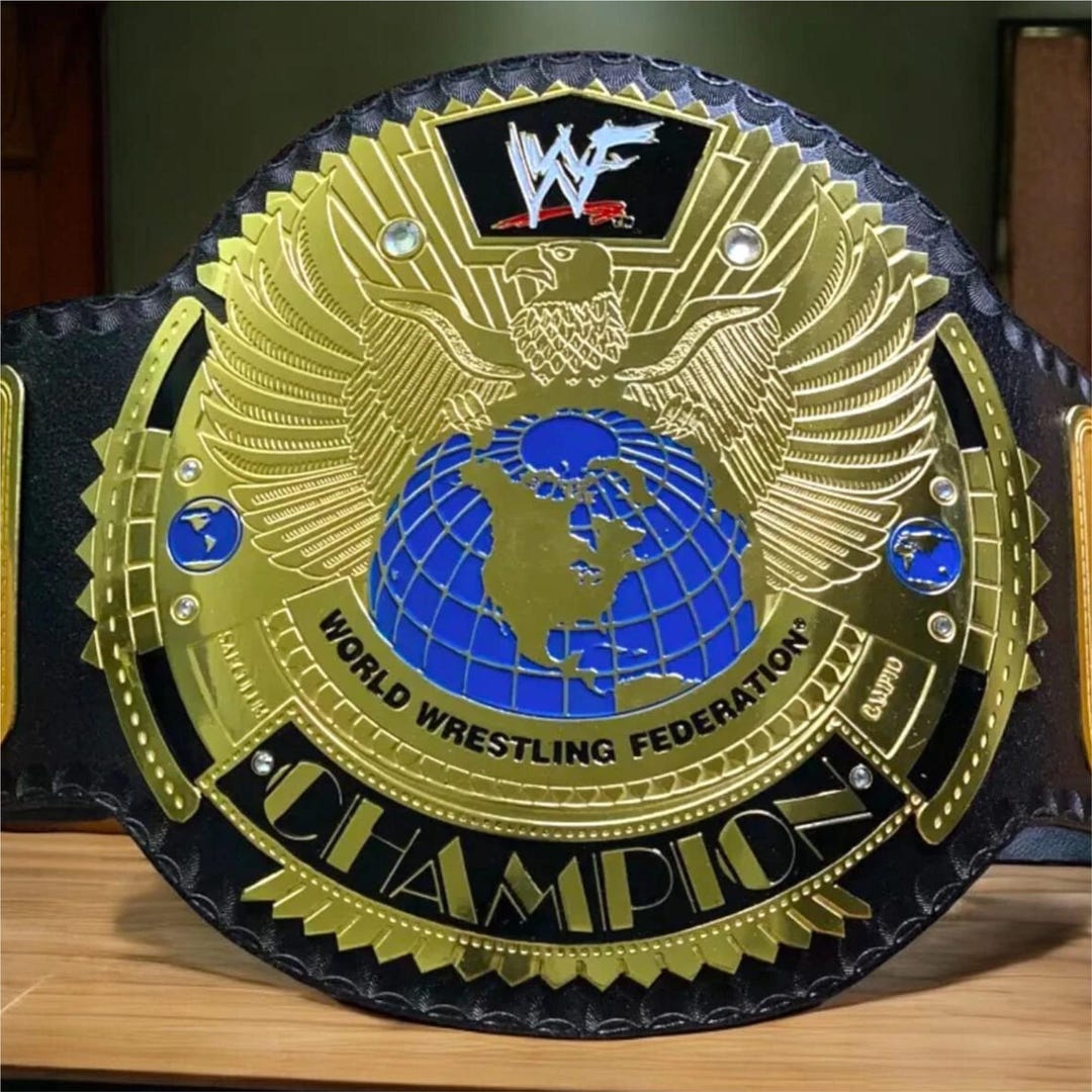 WWF Winged Eagle Championship Belt Replica Classic Wrestling ...