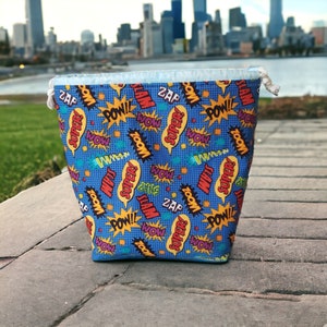 Comic Book Design Drawstring Project Bag (large) - Etsy