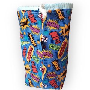 Comic Book Design Drawstring Project Bag (large) - Etsy