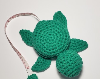 Crochet a Turtle Tapemeasure, Crochet Turtle Tape Measure, Animal ...