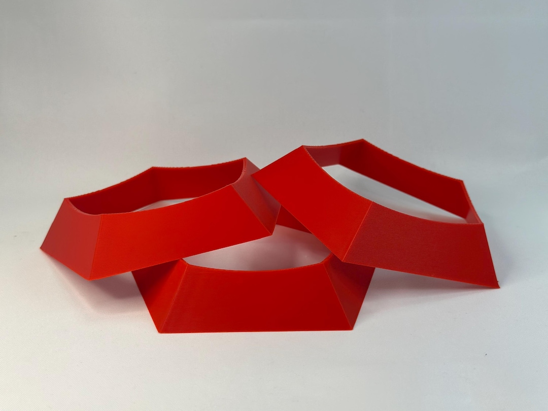 3D Printed Ball Stand RED | Sporty Display Holder for Basketballs ...