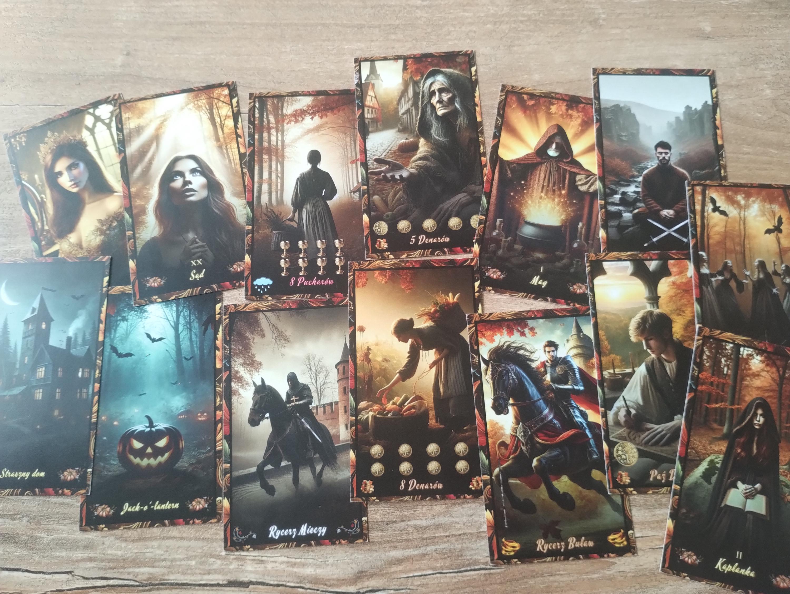 Tarot of Falling Leaves – Printable Tarot Deck PDF (A4 Size, 78 Cards ...